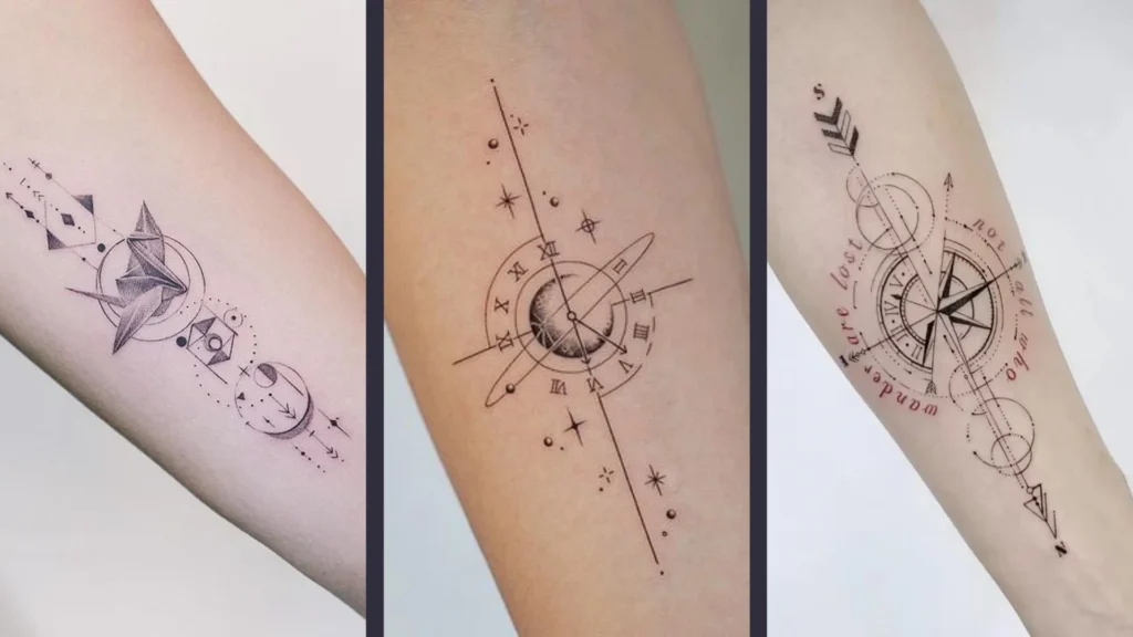 Little Simple Tattoo Designs 6 Sheets Small Tattoo Combination 3
