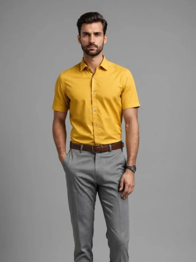 Top 10 Best Yellow Shirt Matching Pant Combinations Ideas for Men ...