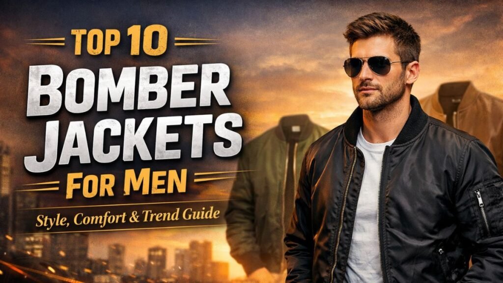 Top 10 Bomber Jackets For Men – Latest Styles & Buying Guide