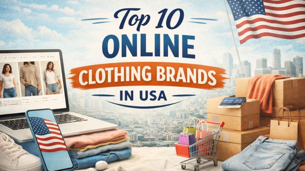 Top 10 Online Clothing Brands in USA (Best Stores)