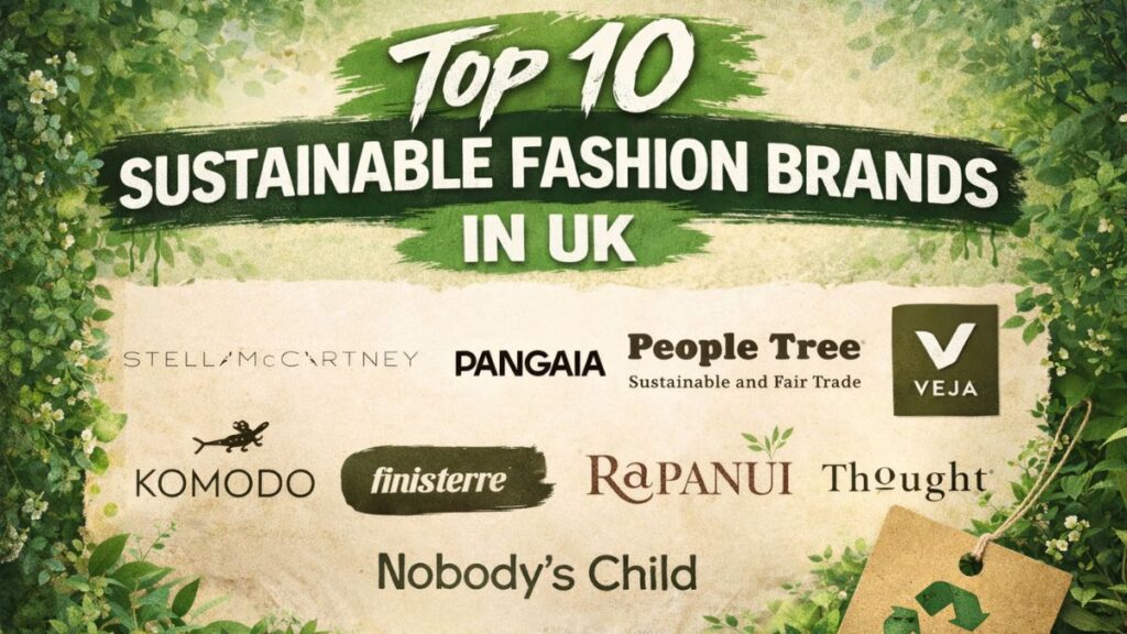Top 10 Sustainable Fashion Brands in UK 2026